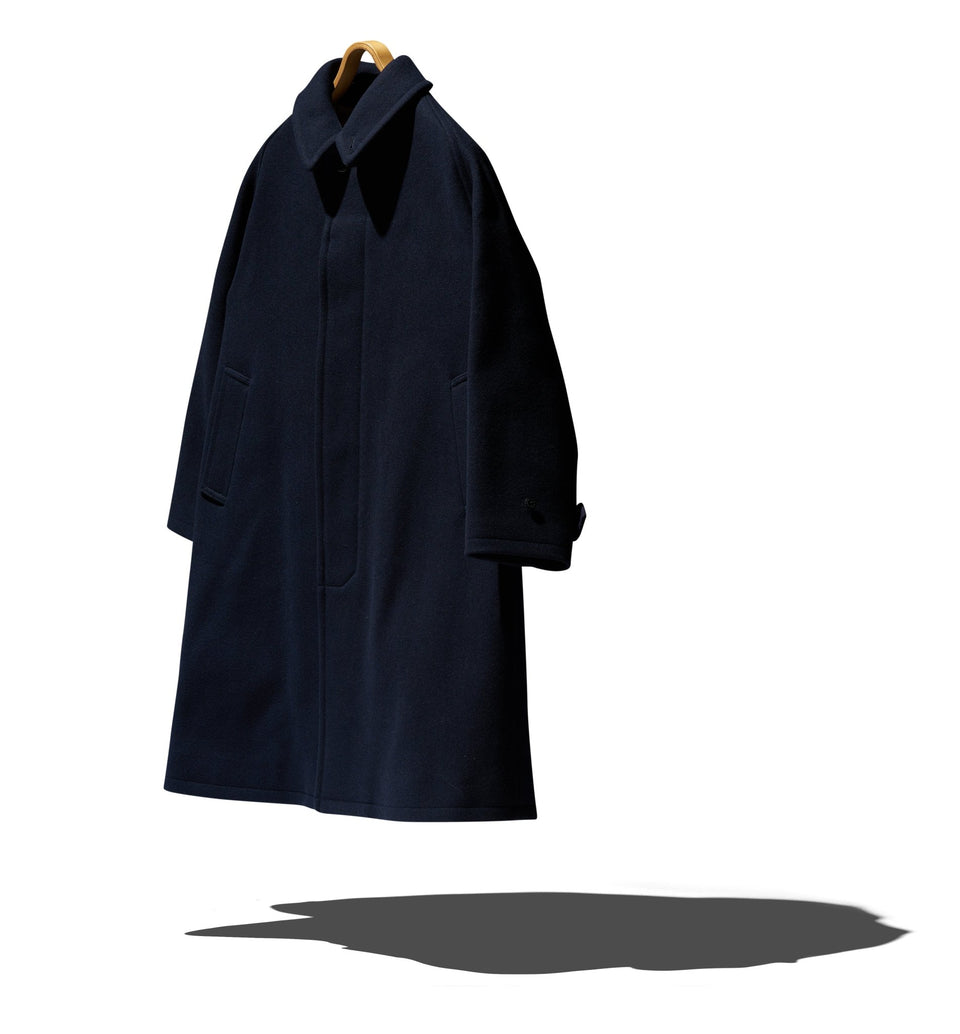 MELTON BALMACAAN COAT – WORDS SOUNDS COLORS & SHAPES