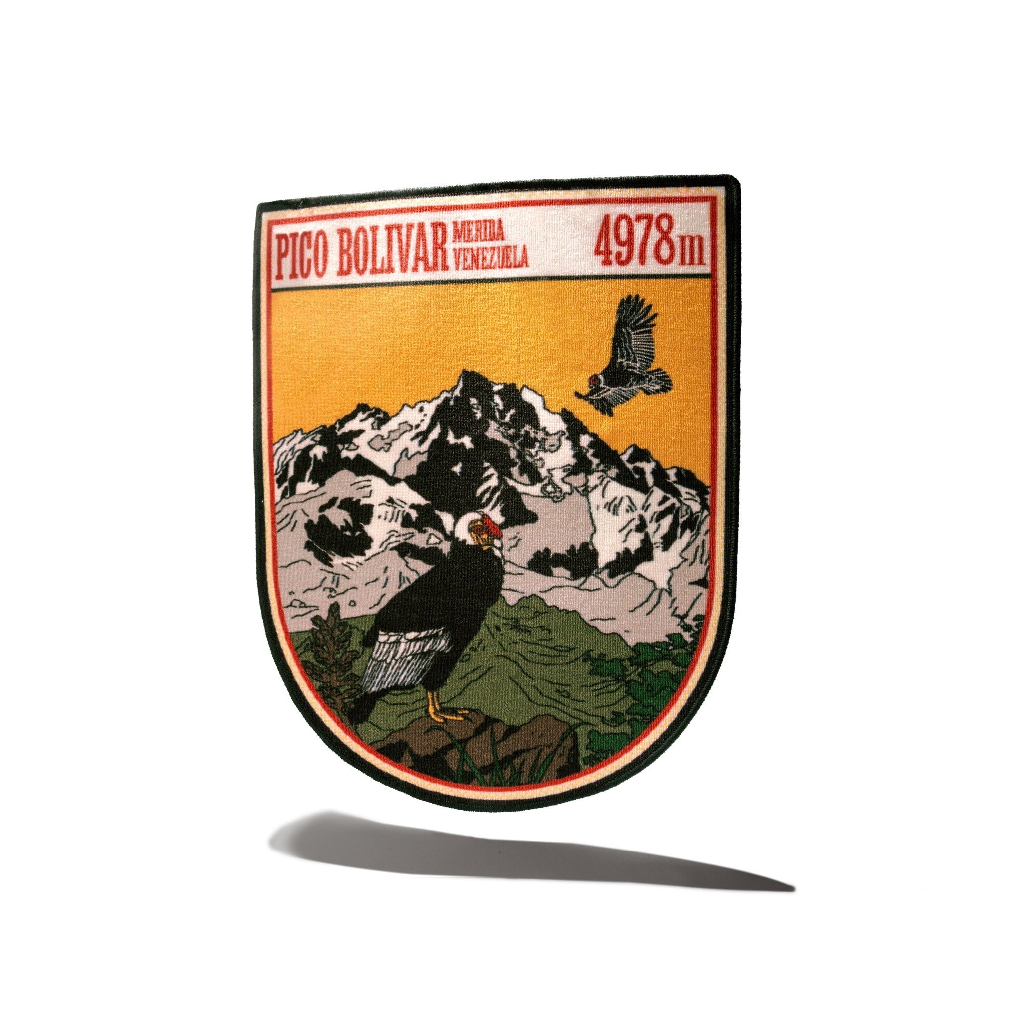 One Meter High Mountain's Rug: Pico Bolívar – WORDS SOUNDS COLORS & SHAPES